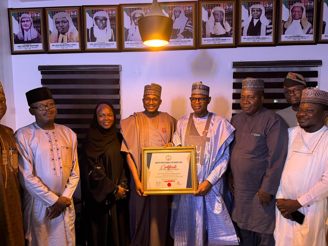 Goronyo receives SPN Membership Certificate, tasks professionals on ...